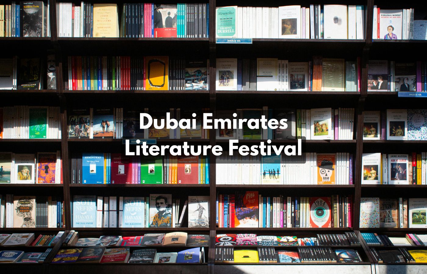 Dubai Emirates Literature Festival 2018 - Simply DXB